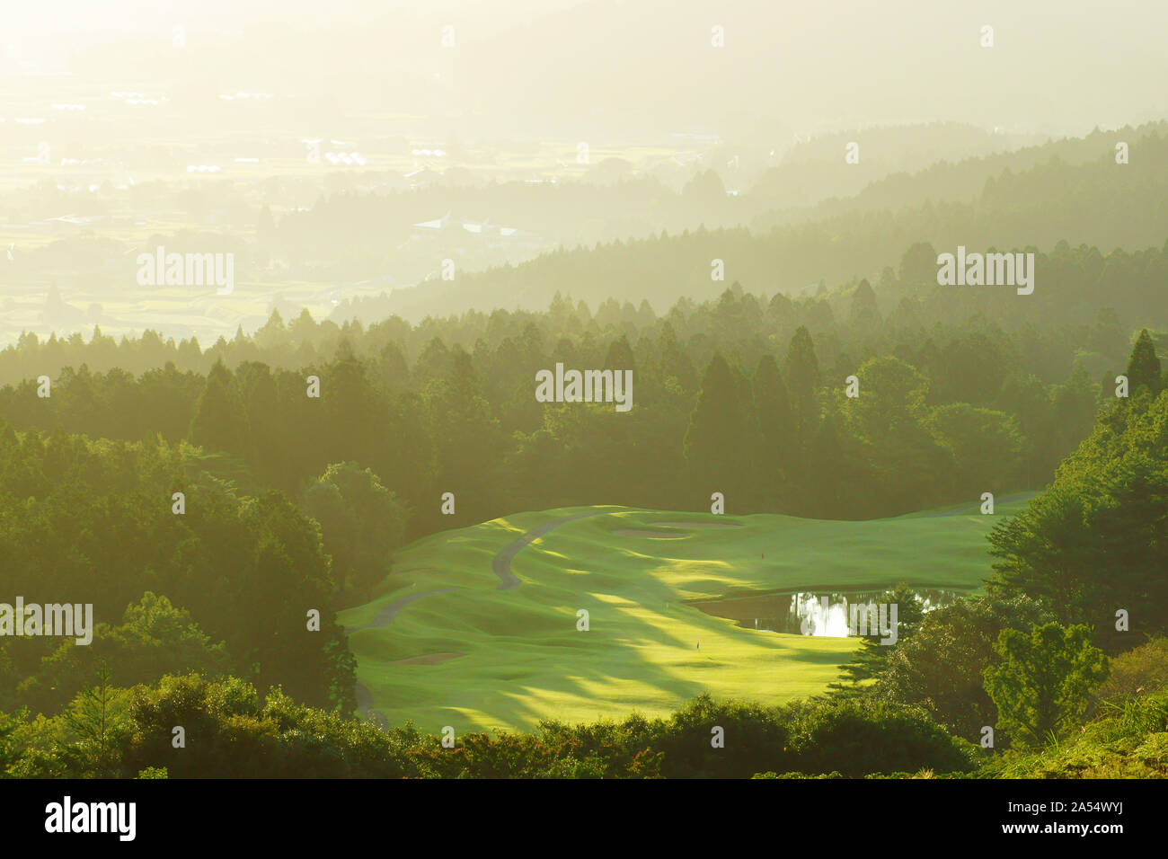 Scenery, South Aso, Kyushu Region, Japan Stock Photo - Alamy