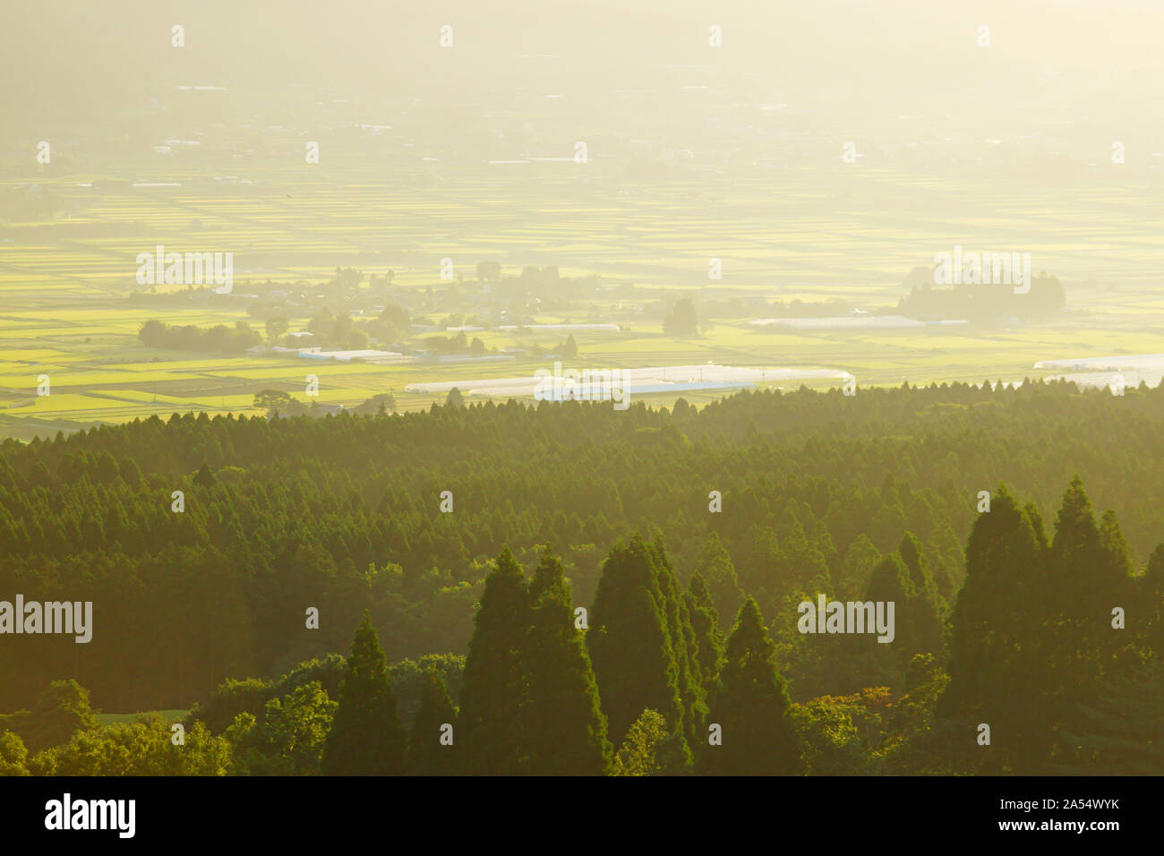 Aso farm land japan hi-res stock photography and images - Alamy