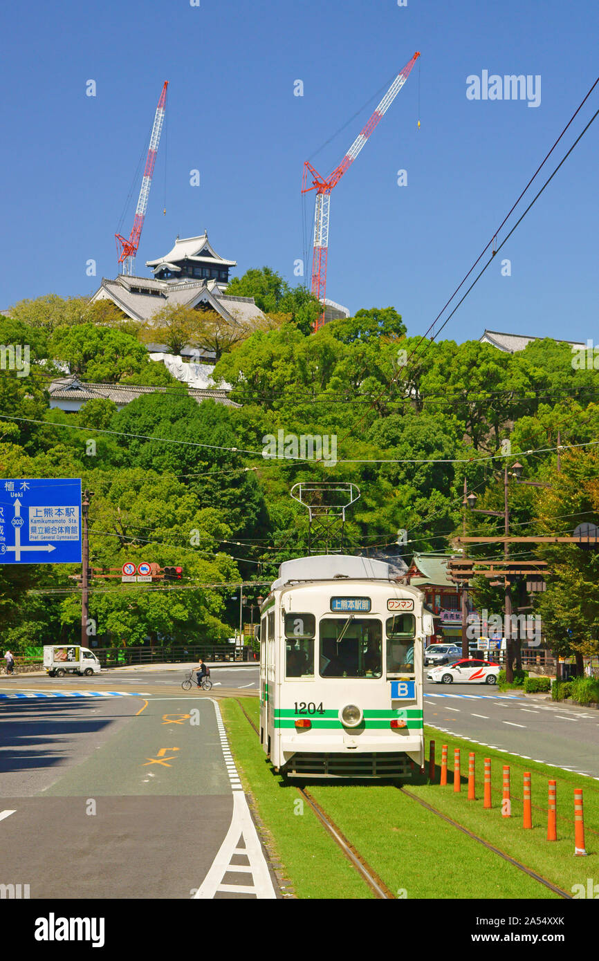 Kumamoto city tram hi-res stock photography and images - Alamy