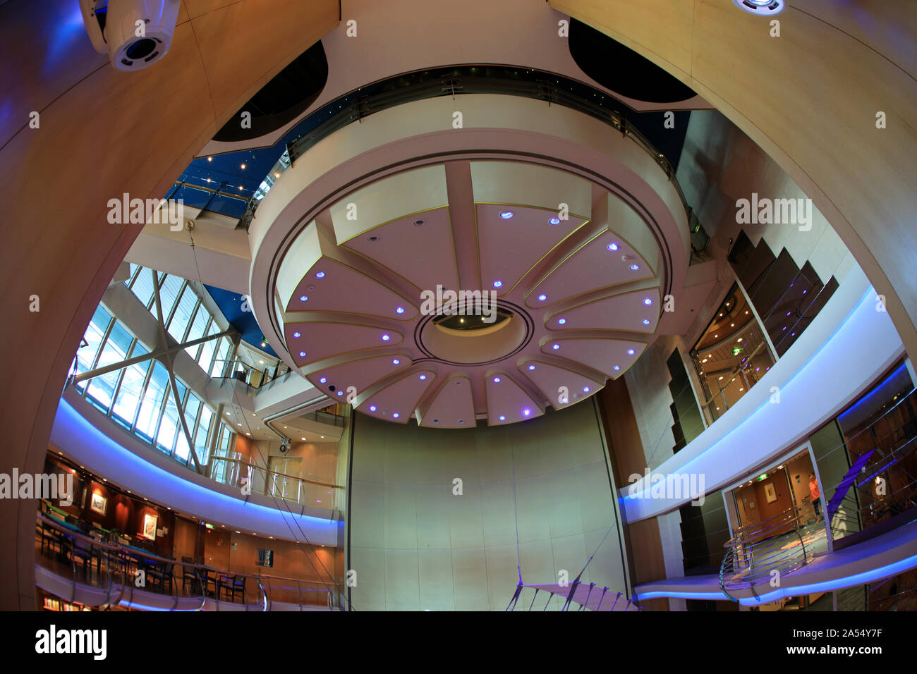 Ship cruise inside deck view, Seward, Alaska, USA Stock Photo - Alamy