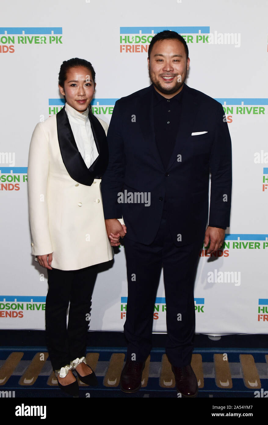 New York, USA. 17th Oct, 2019. Grace Seo Chang, David Chang attend the ...