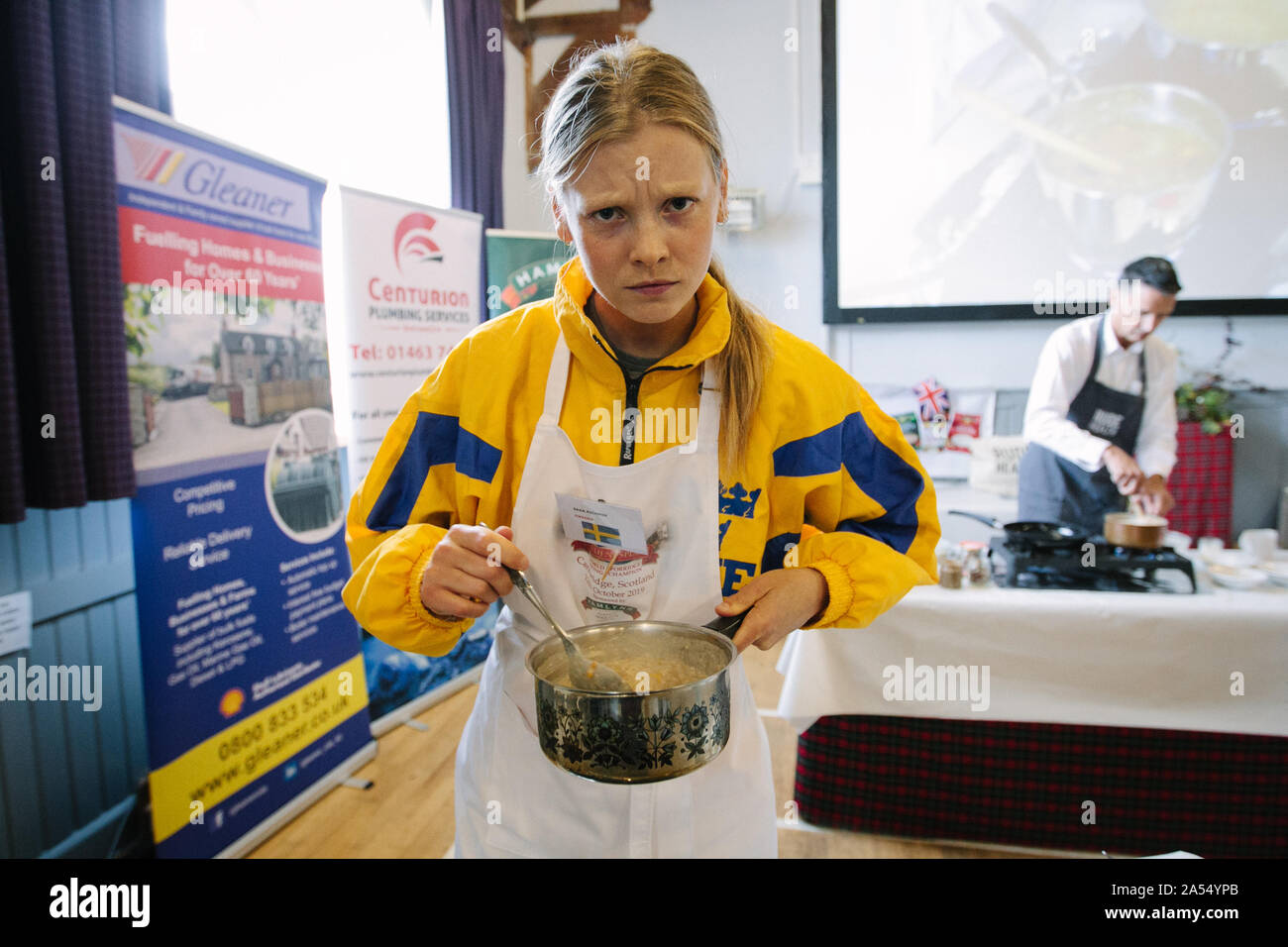 World Porridge making Championships 2019, aka The Golden Spurtle, in ...