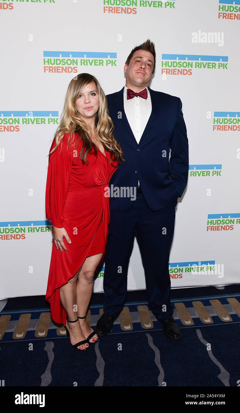 New York, USA. 17th Oct, 2019. Megan Harper and guest attend the 2019 ...