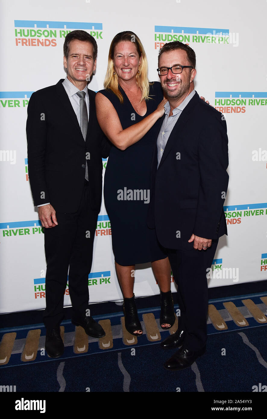 New York, USA. 17th Oct, 2019. Joshua Rahn, Jessica Contrastano, Brad ...