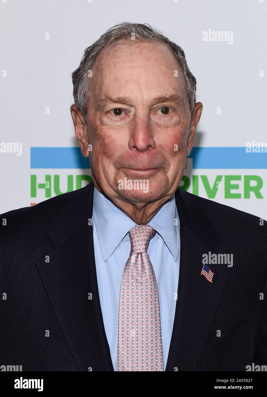 New York, USA. 17th Oct, 2019. CEO of Bloomberg L.P. Michael Bloomberg ...