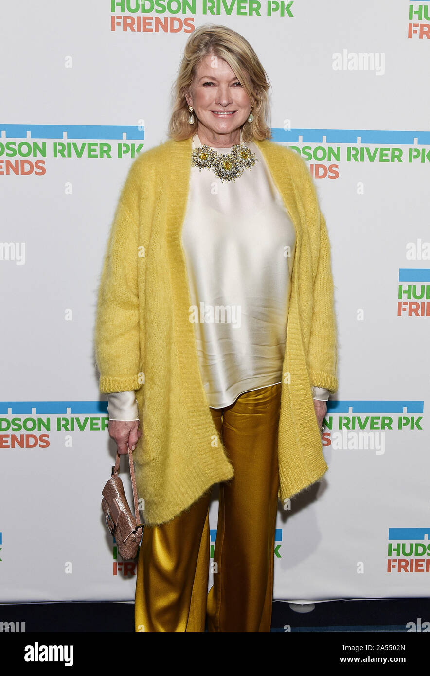 New York, USA. 17th Oct, 2019. Martha Stewart attends the 2019 Hudson ...