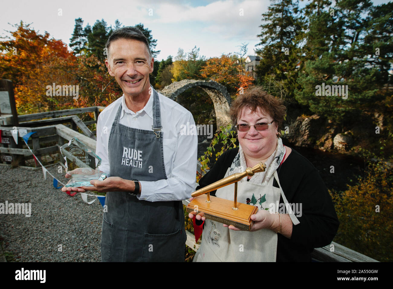 World Porridge making Championships 2019, aka The Golden Spurtle, in ...