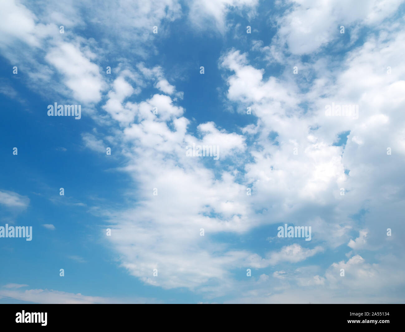 Blue skylight and clouds. Composition of nature Stock Photo - Alamy