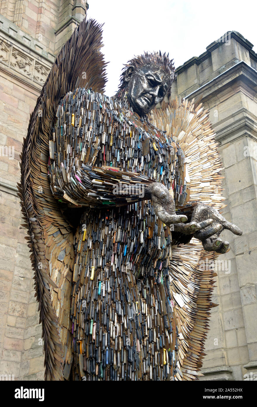 The knife angel statue hi-res stock photography and images - Alamy