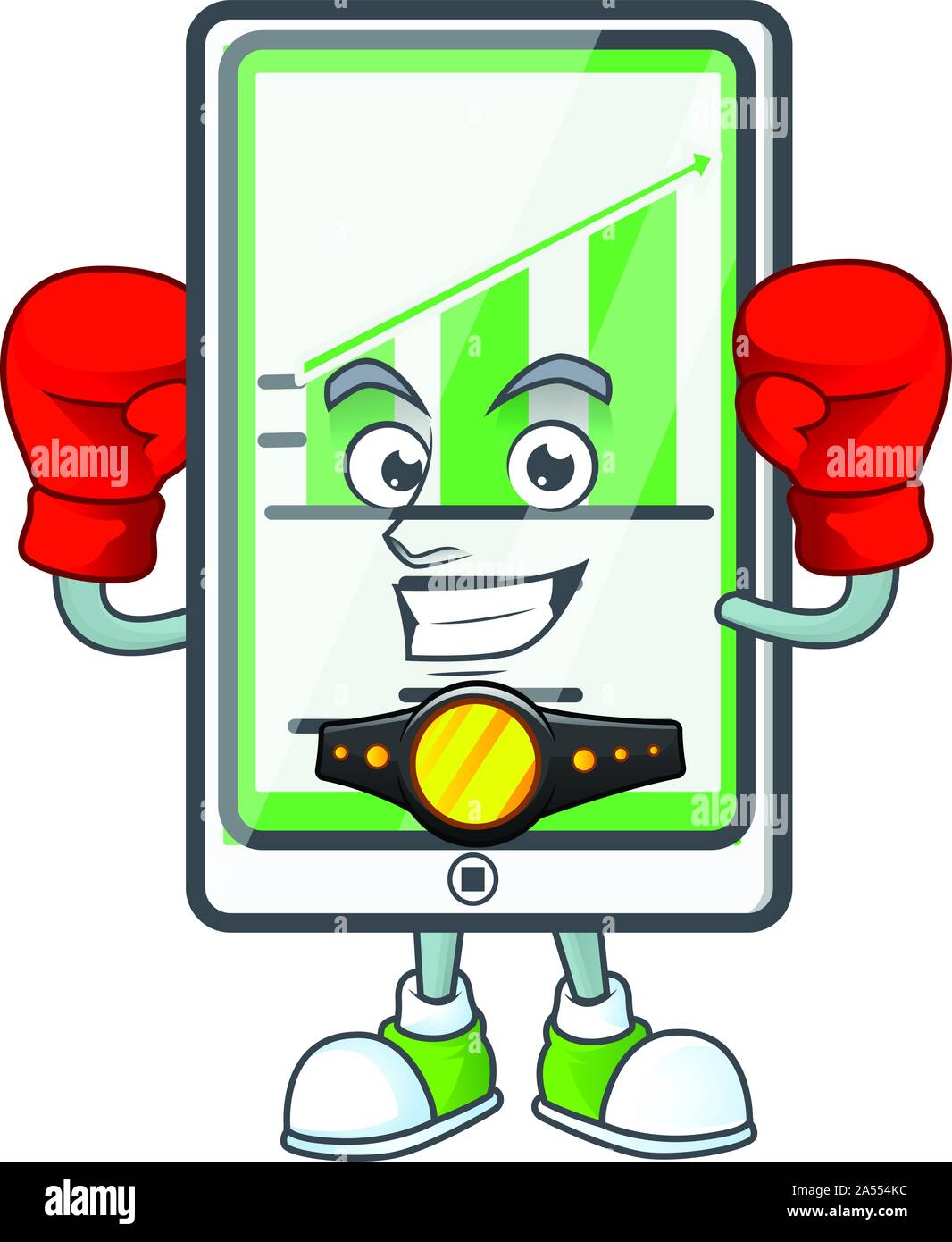 Boxing up chart vertical tablet for report Stock Vector Image & Art - Alamy