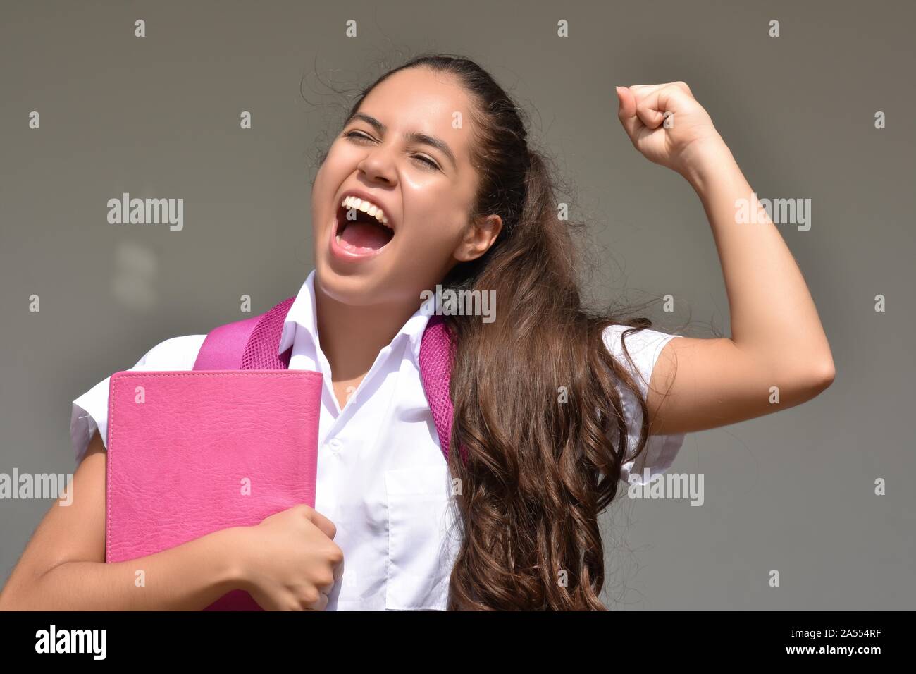 School delighted student hi-res stock photography and images - Alamy