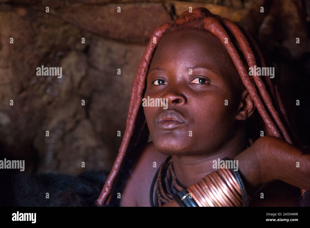 Namibia woman beautiful hi-res stock photography and images - Alamy