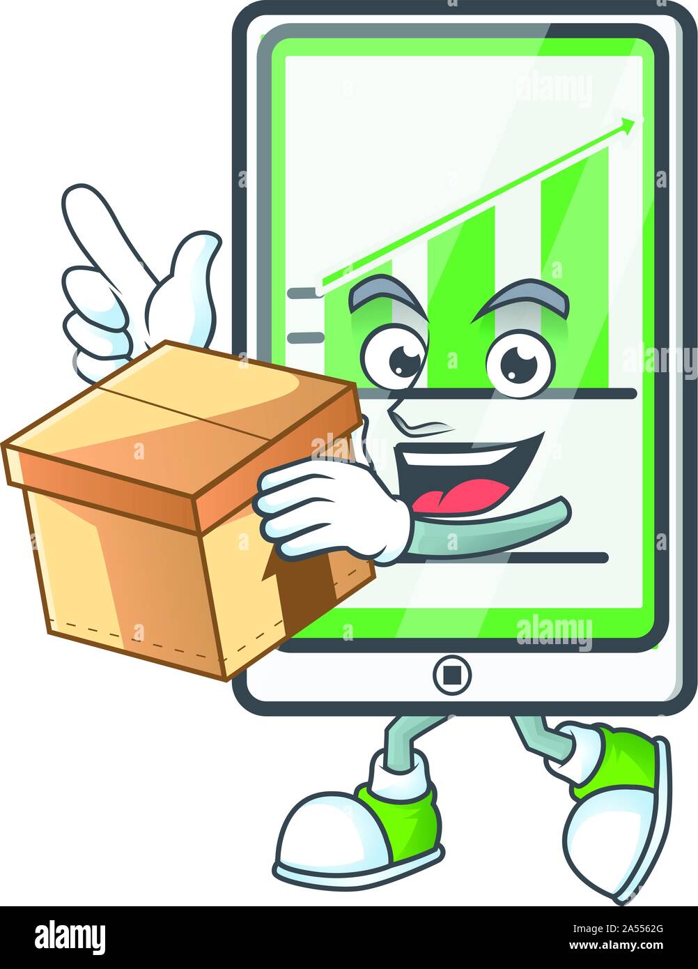 Shipment progress graph hi-res stock photography and images - Alamy