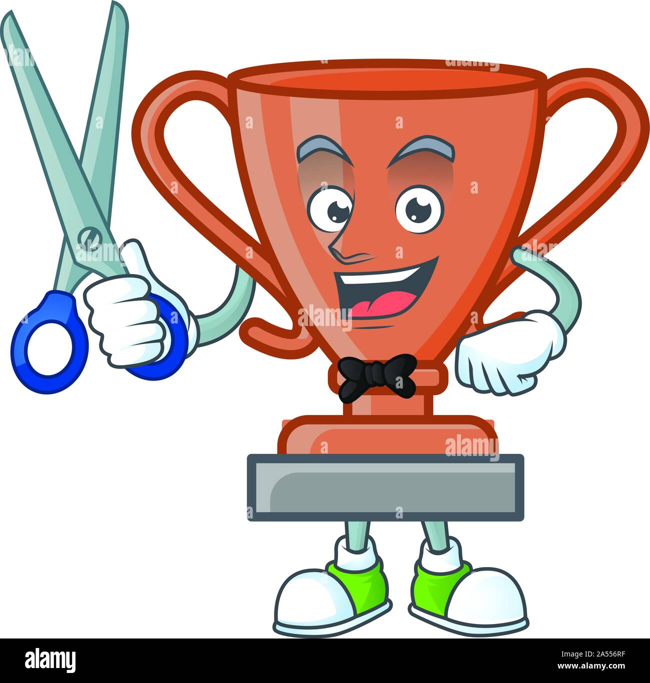 Barber bronze trophy for the third winner Stock Vector Image & Art - Alamy