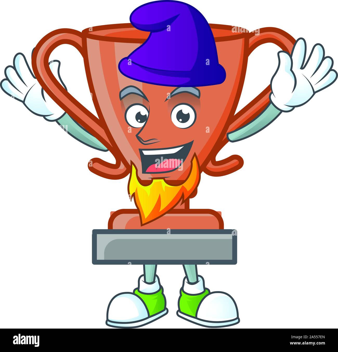 Elf bronze trophy for the third winner Stock Vector Image & Art - Alamy