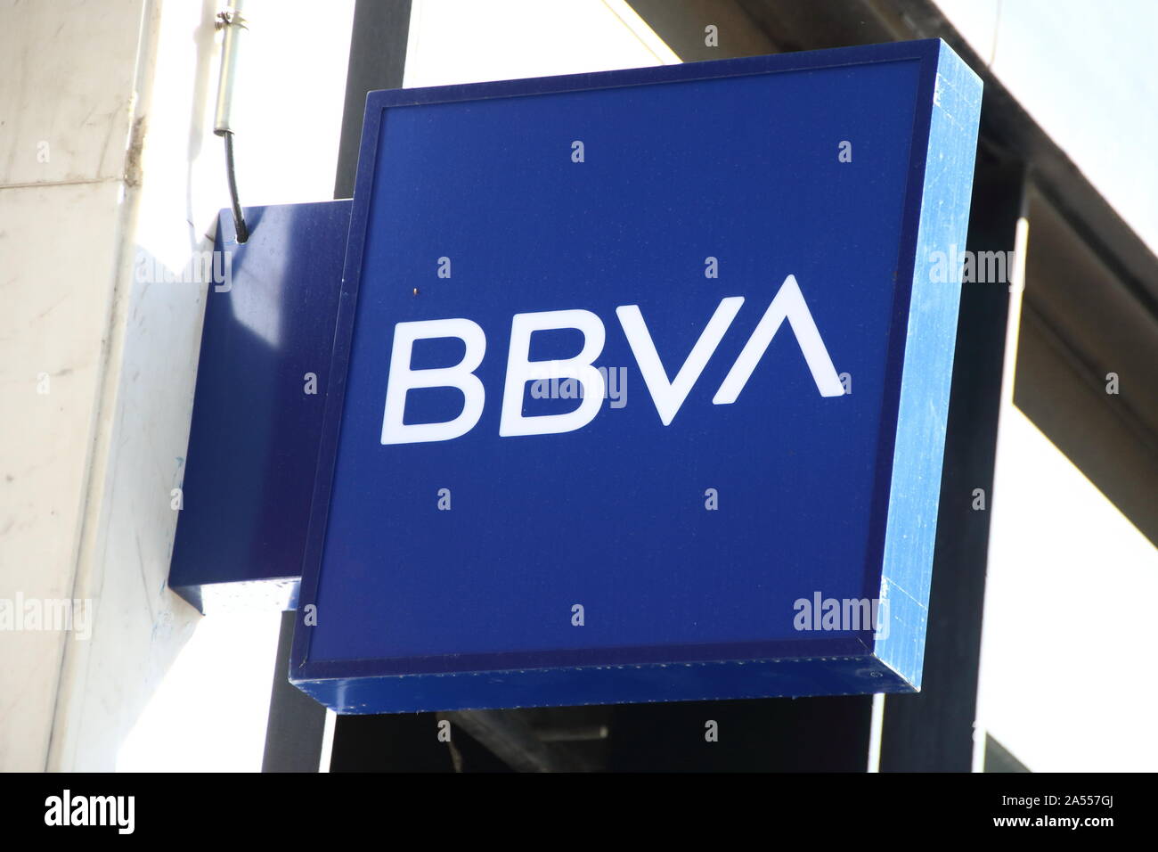 Logo bbva hi-res stock photography and images - Alamy