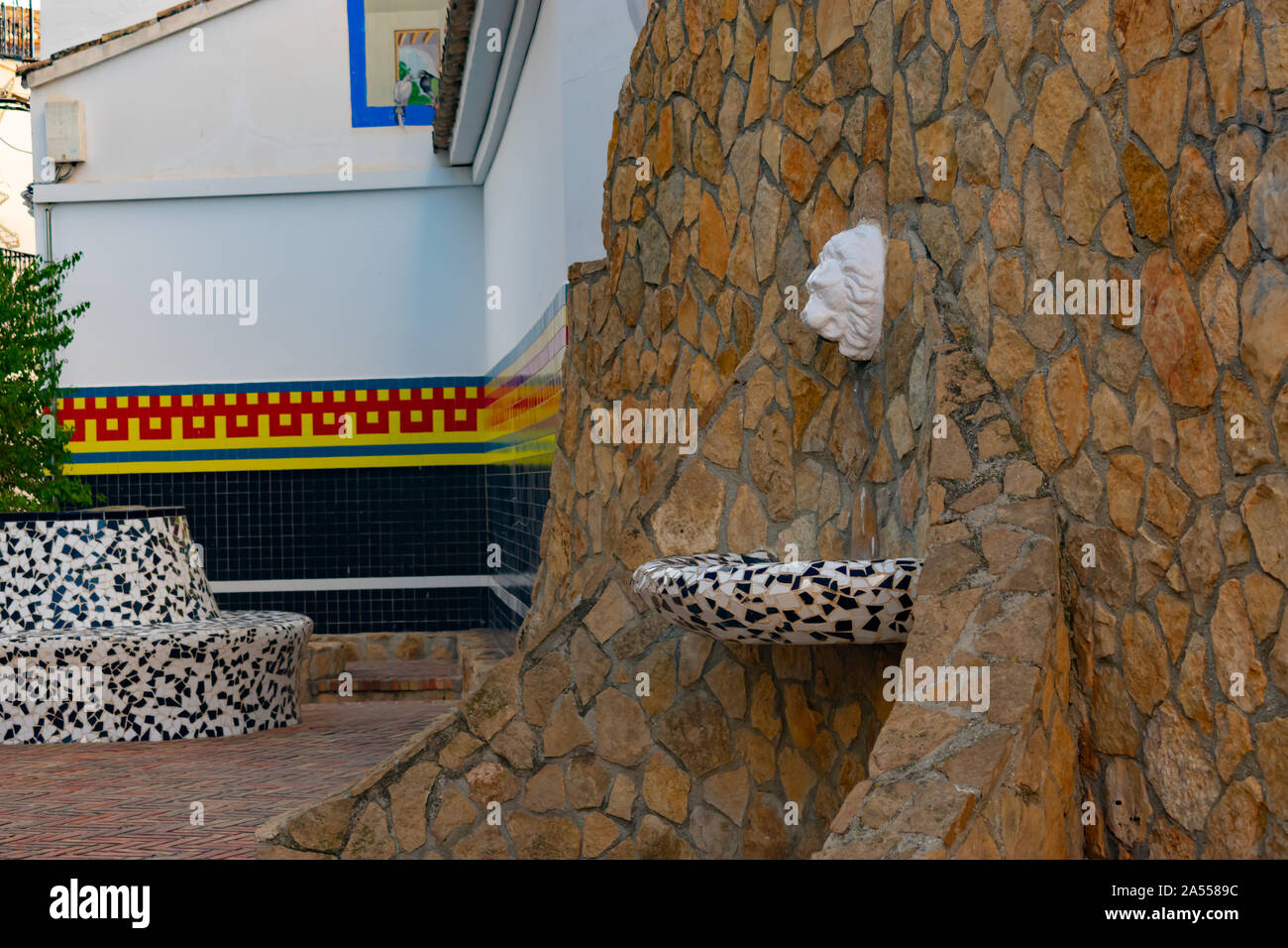 the old town of the coastal town of calpe is one of the most beautiful ...