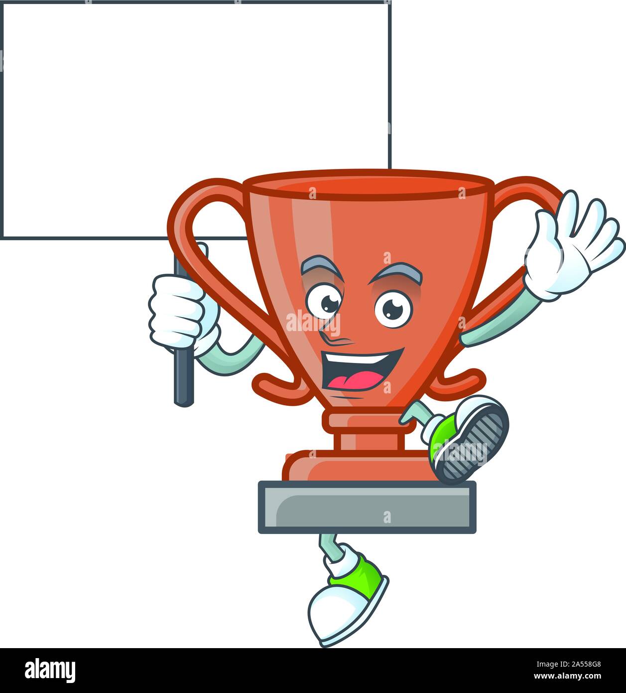 Bring board bronze trophy for the third winner Stock Vector Image & Art ...