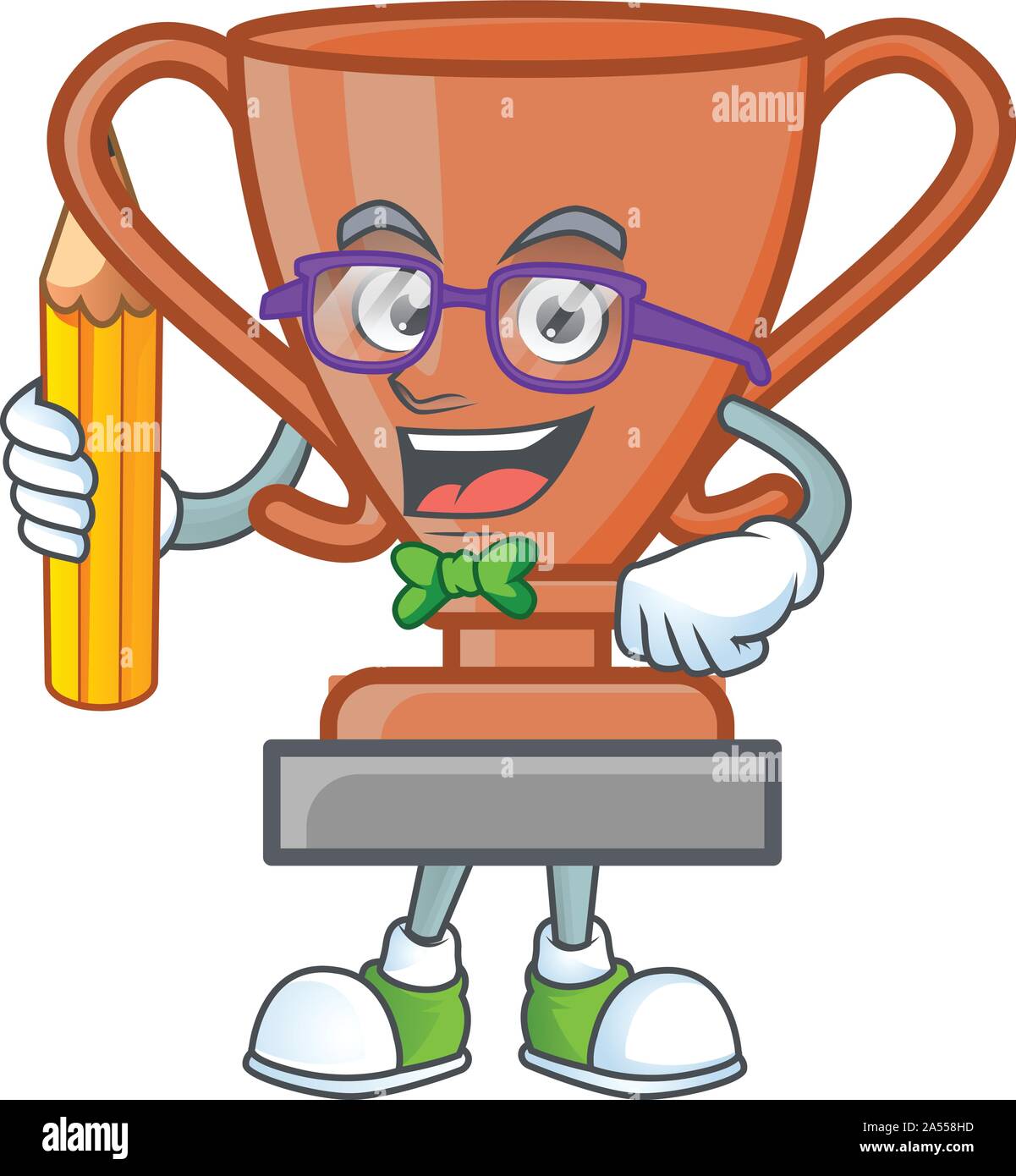Student cup bronze trophy for win collection Stock Vector Image & Art ...