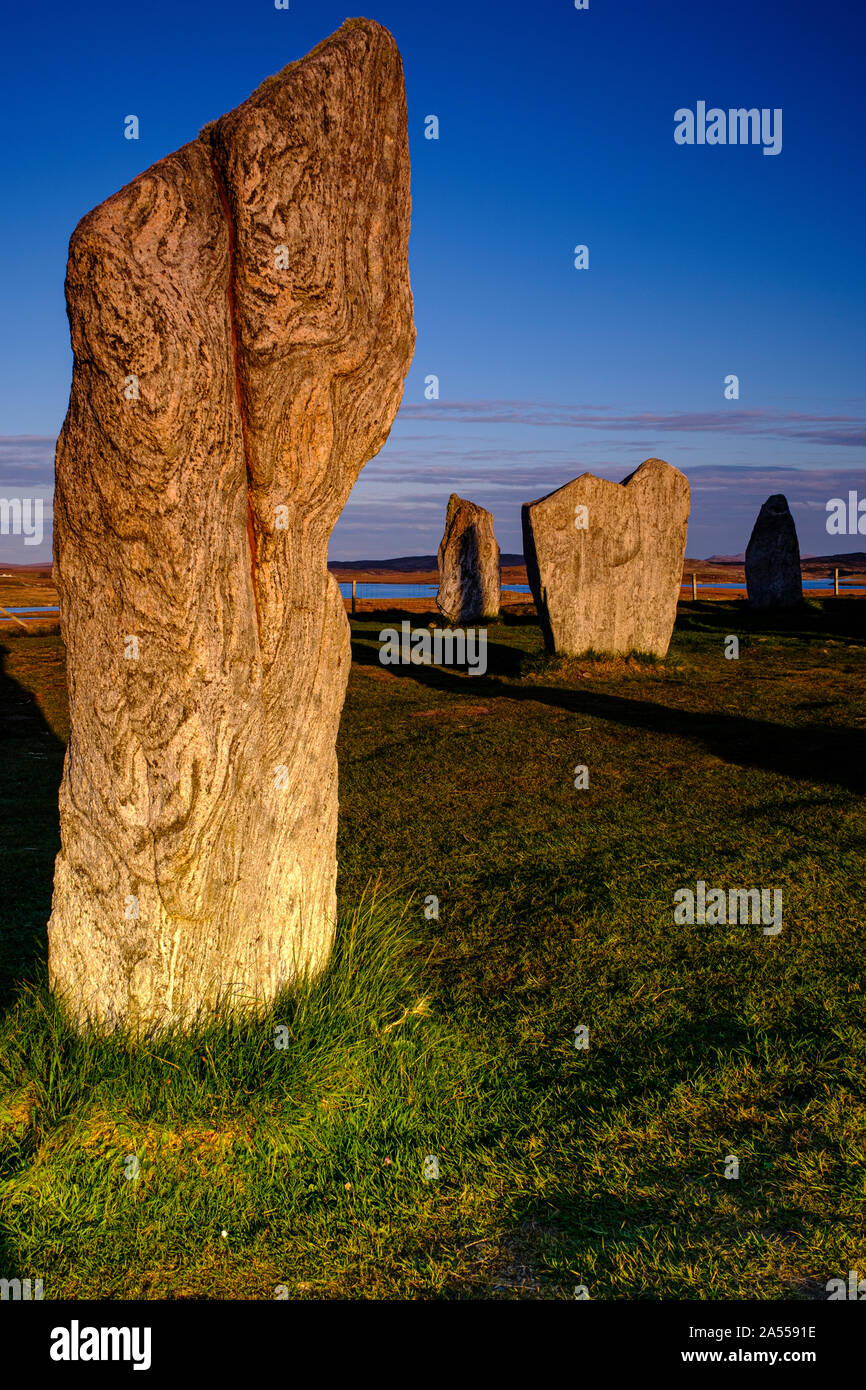 Callanish stones with grass hi-res stock photography and images - Alamy