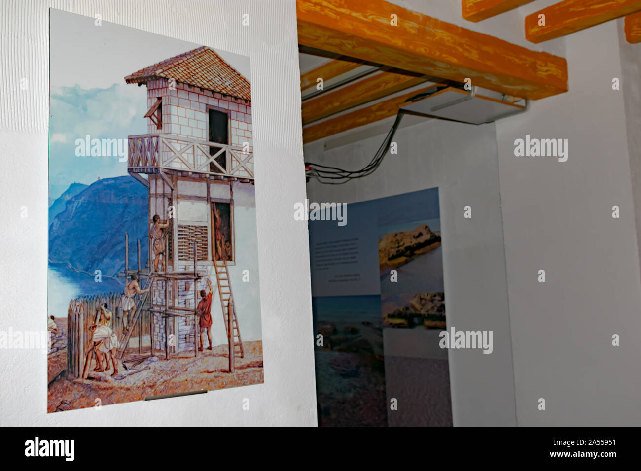 the old town of the coastal town of calpe is one of the most beautiful ...