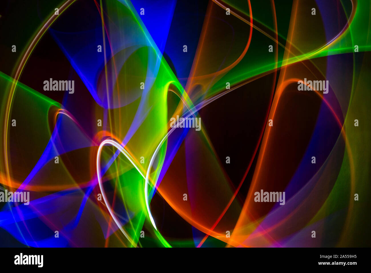 Modern Neon Lights Stock Photo - Alamy