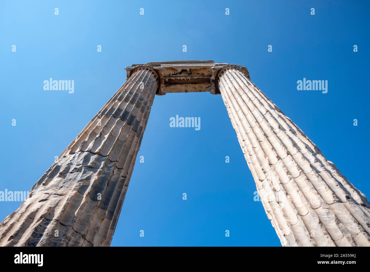 Temple of Apollo at Didyma. Apollon temple - Ruins of the Temple of ...