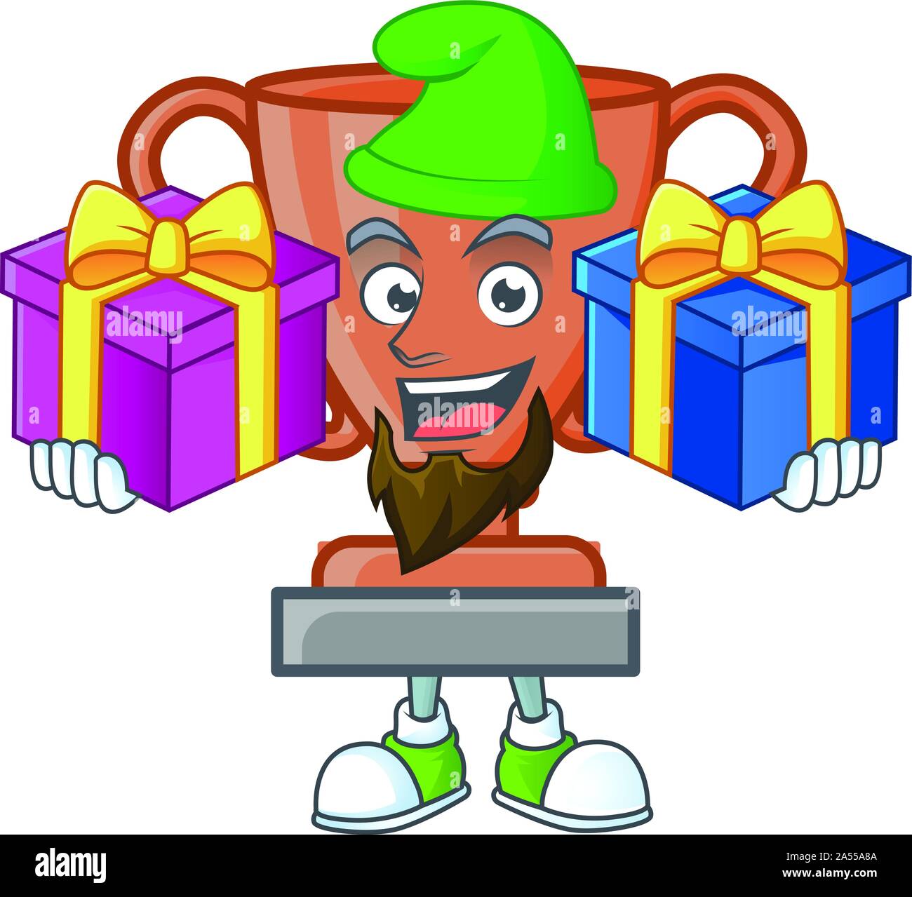 Bring gifts Cut Out Stock Images & Pictures - Alamy