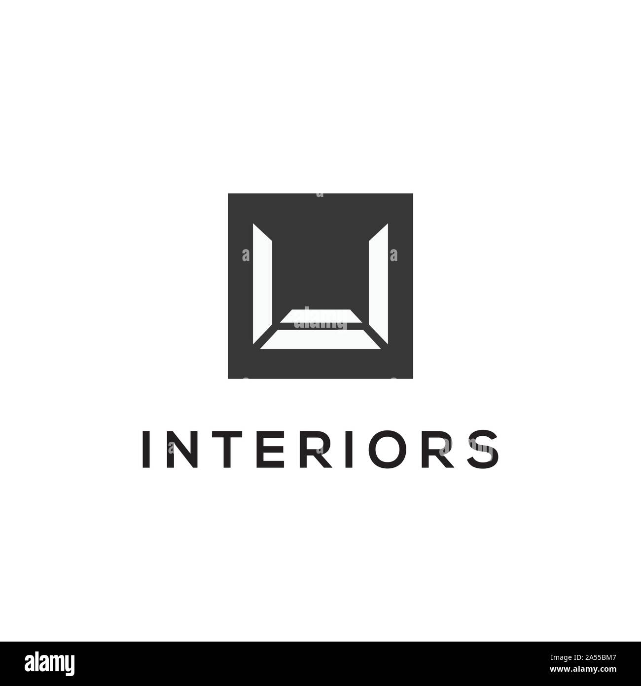 Interiors architecture Stock Vector Images - Alamy
