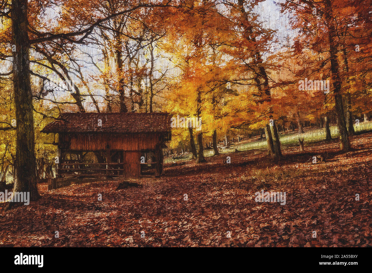 Into the Fields Stock Photo - Alamy