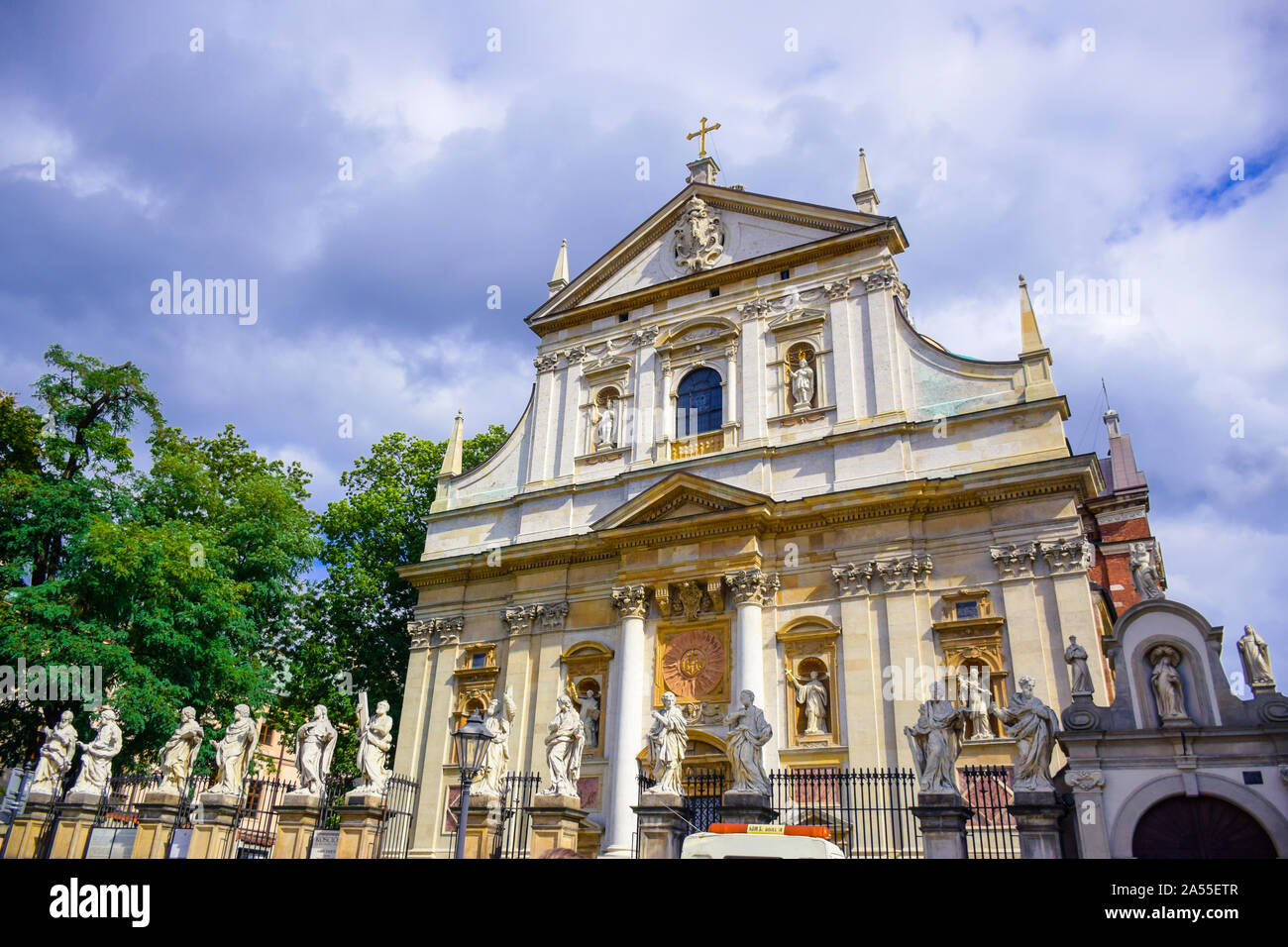 Polish baroque church hi-res stock photography and images - Alamy