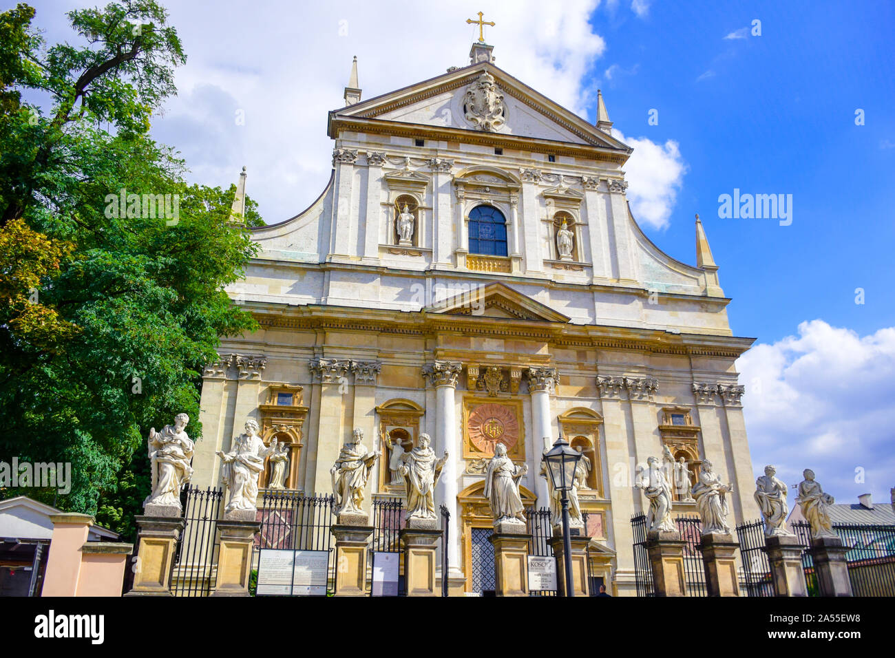 Polish baroque church hi-res stock photography and images - Alamy