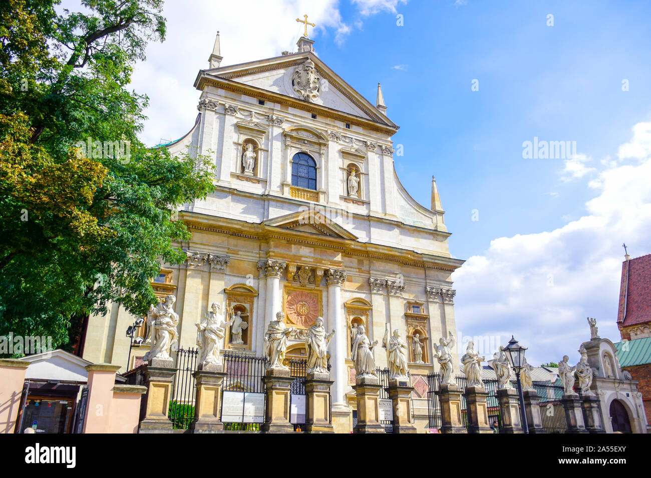 Polish baroque church hi-res stock photography and images - Alamy