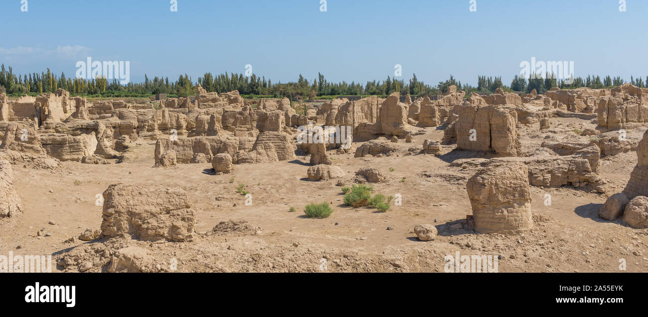 Once capital of the Jushi Kingdom, Jiaohe is today a Unesco World ...