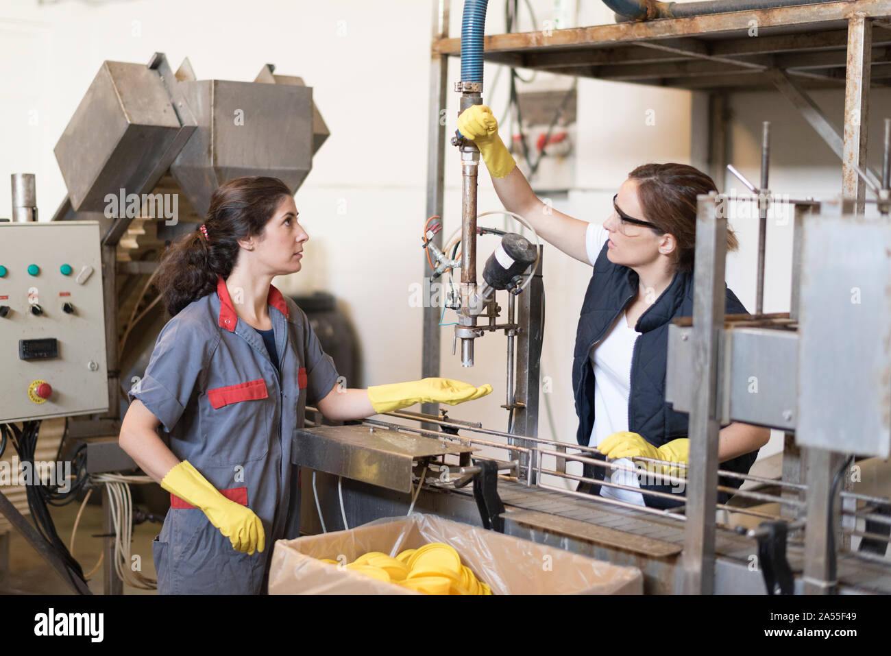 Food Quality Control Factory Worker High Resolution Stock Photography ...