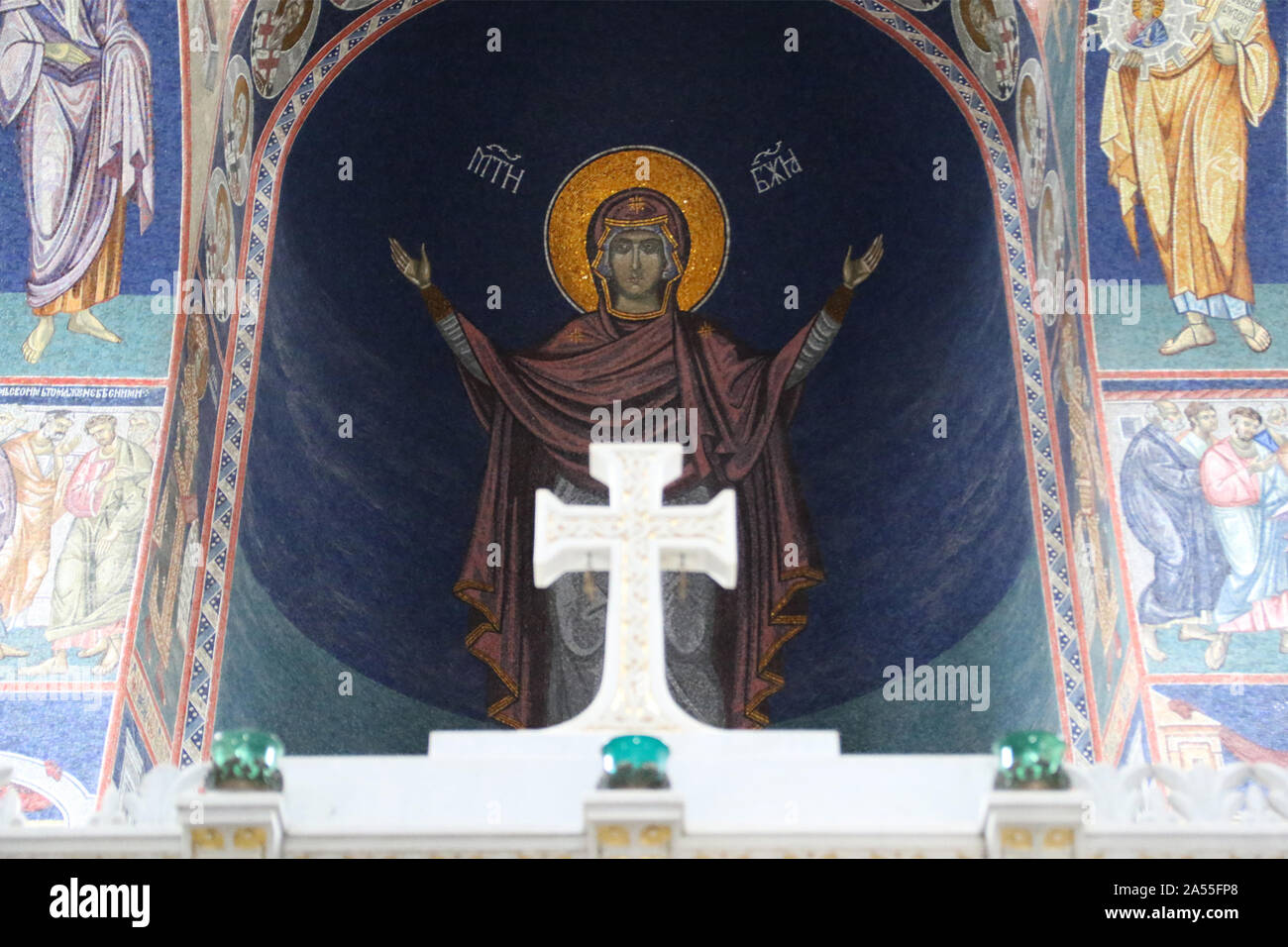 St George's Church also known as Oplenac, is the mausoleum of the ...