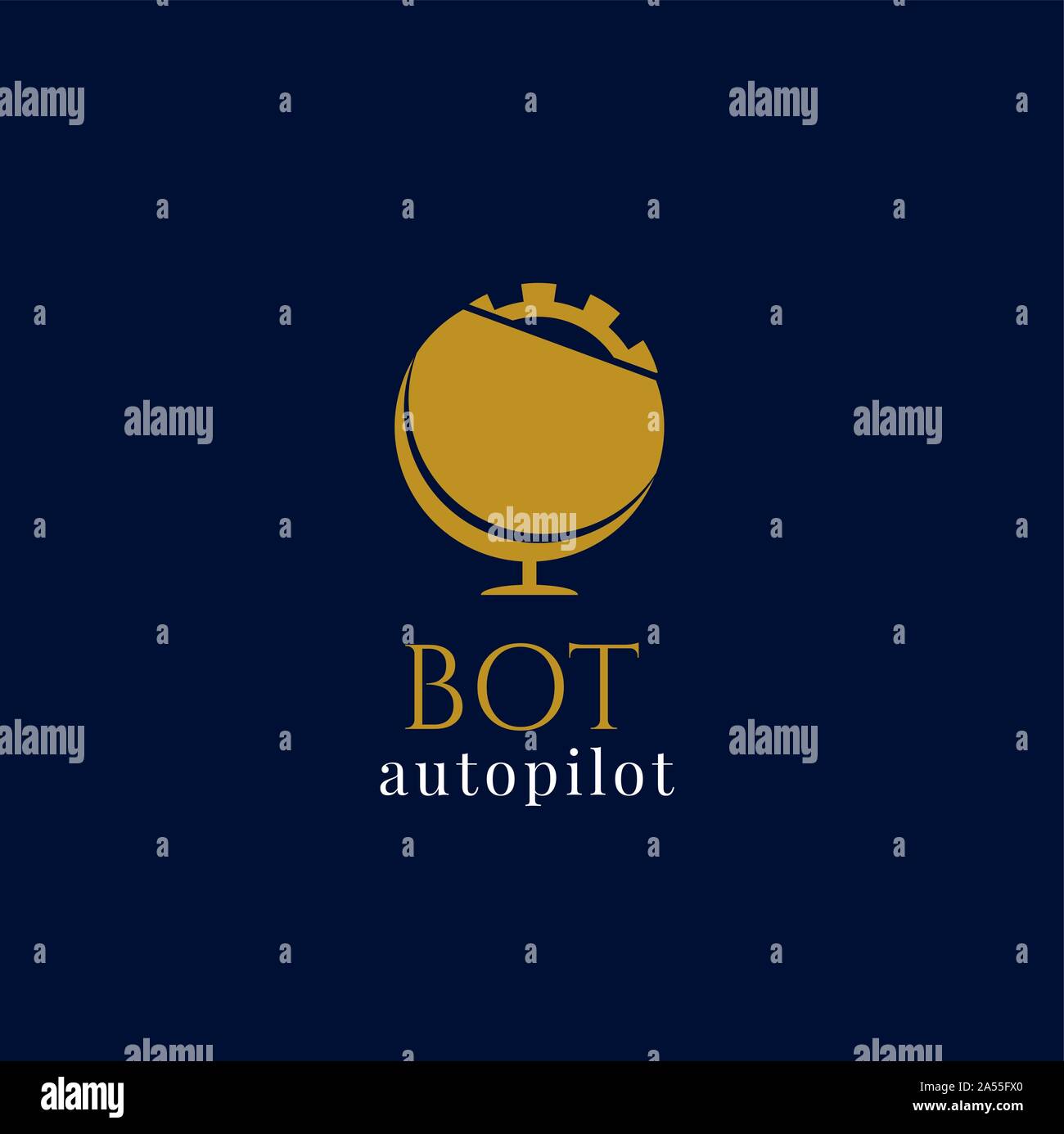 Bot vector logo. Bot icon. Mechanics icon Stock Vector Image & Art - Alamy