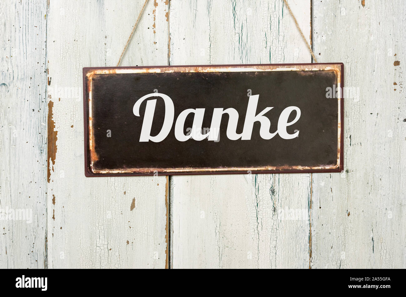 German note with thank you hi-res stock photography and images - Alamy