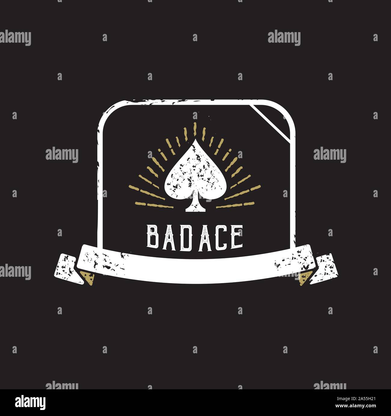 Spade vector logo. Spade icon. Playing cards emblem Stock Vector Image ...