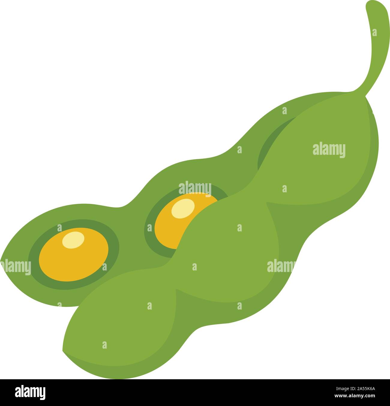 Beans icon. Flat illustration of beans vector icon for web design Stock ...