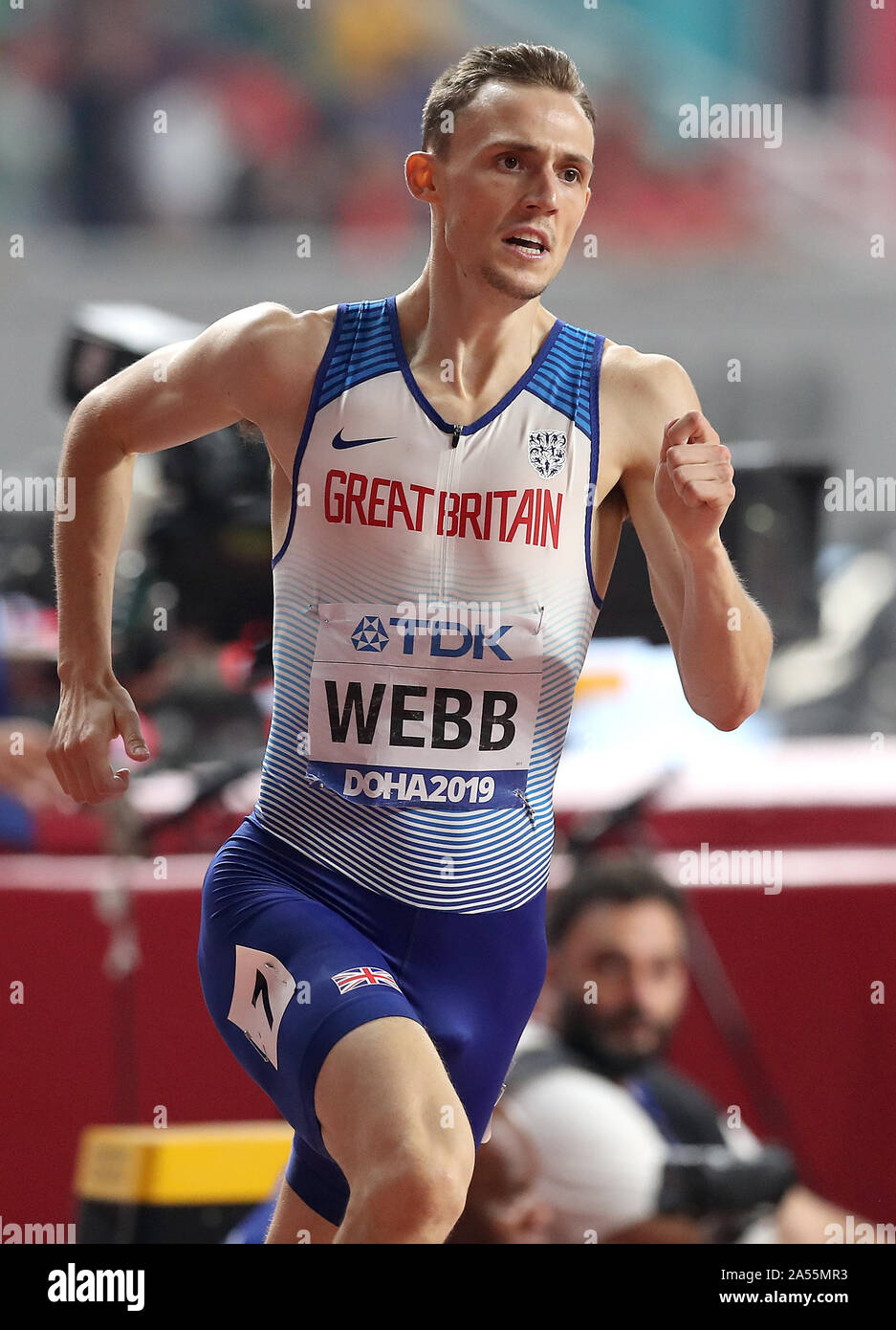 Great Britain's Jamie Webb during the Men's 800m Semi-Final Stock Photo ...