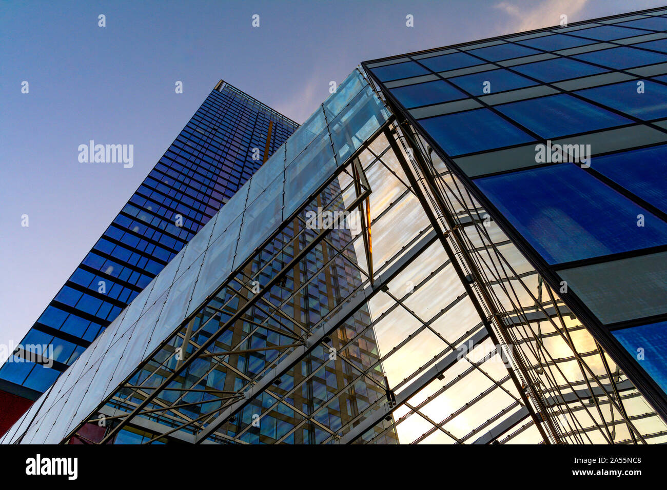 Modern cosmopolitan city center architecture hi-res stock photography ...