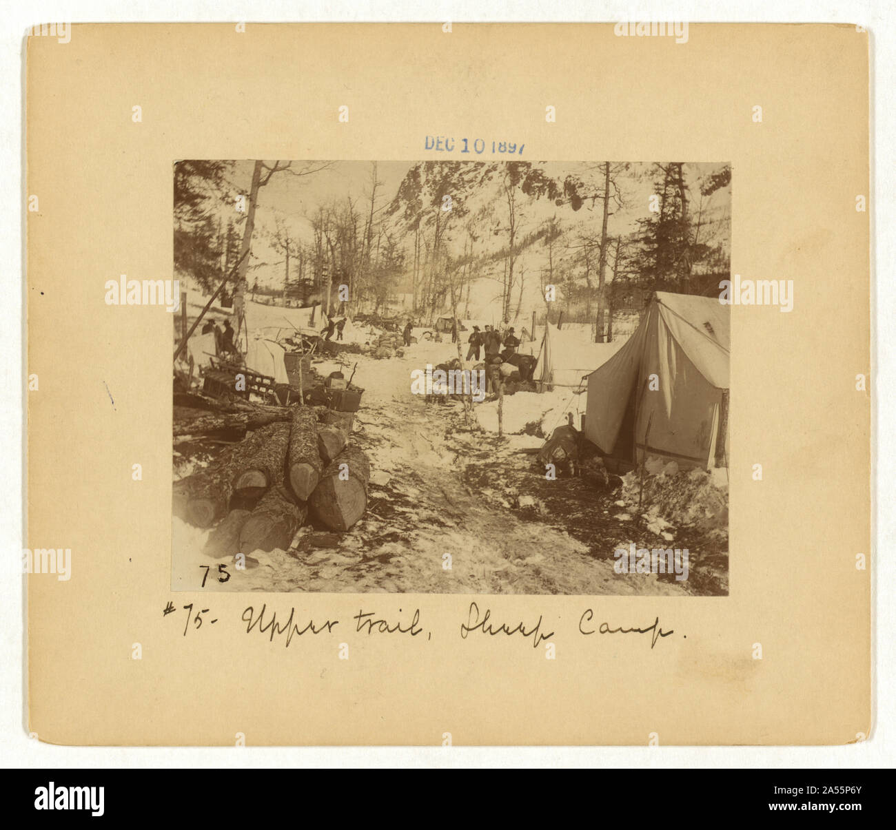 Upper trail, sheep camp Stock Photo - Alamy