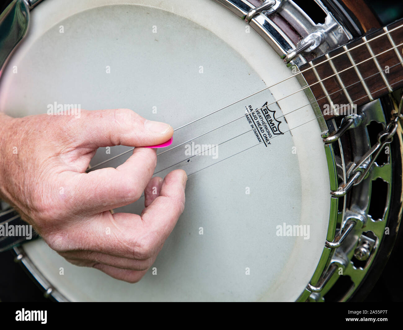Banjo close up hi-res stock photography and images - Alamy