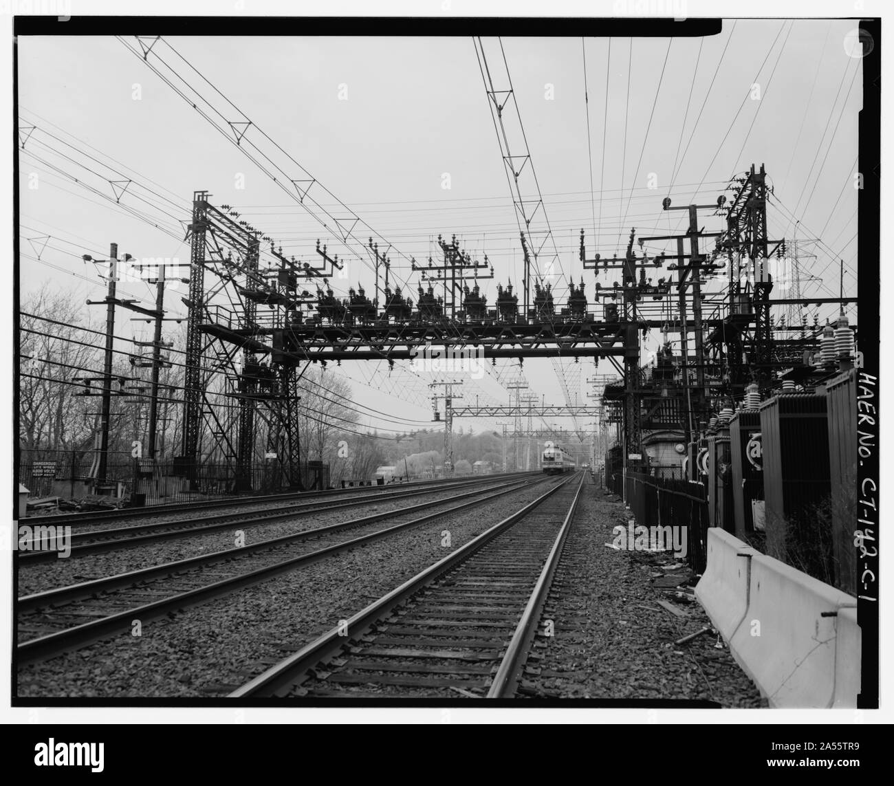VIEW EAST TOWARD COS COB ANCHOR BRIDGE -310 OF CIRCUIT BREAKER ...