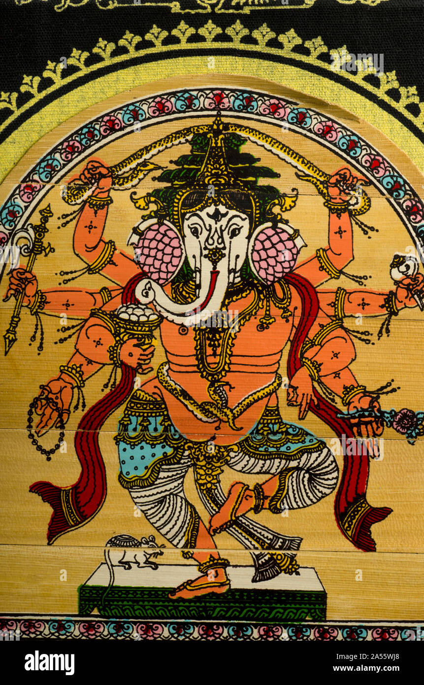 Of dancing lord ganesh hi-res stock photography and images - Alamy