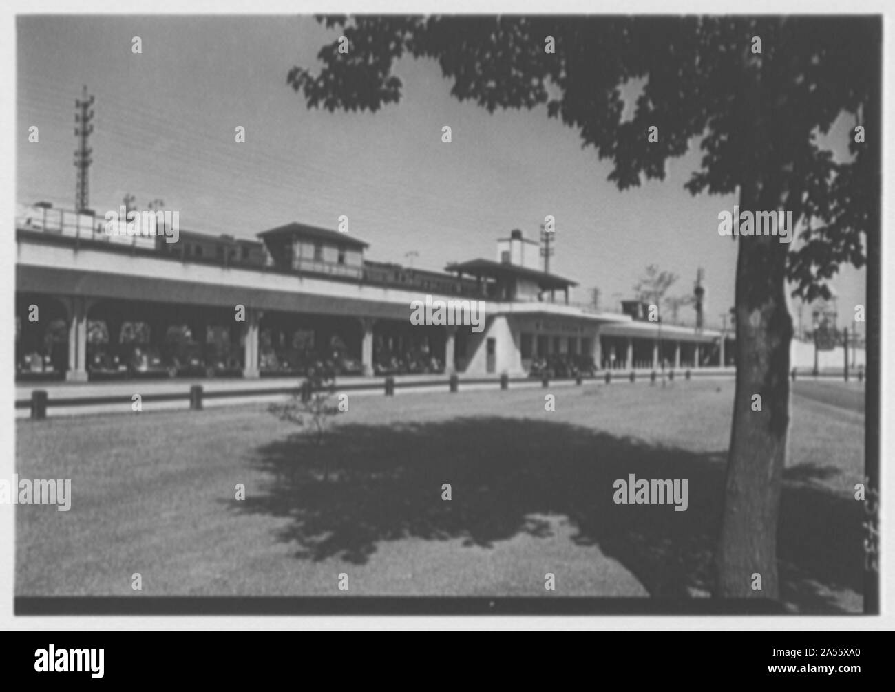 Valley Stream Railroad Station, Valley Stream, Long Island Stock Photo ...