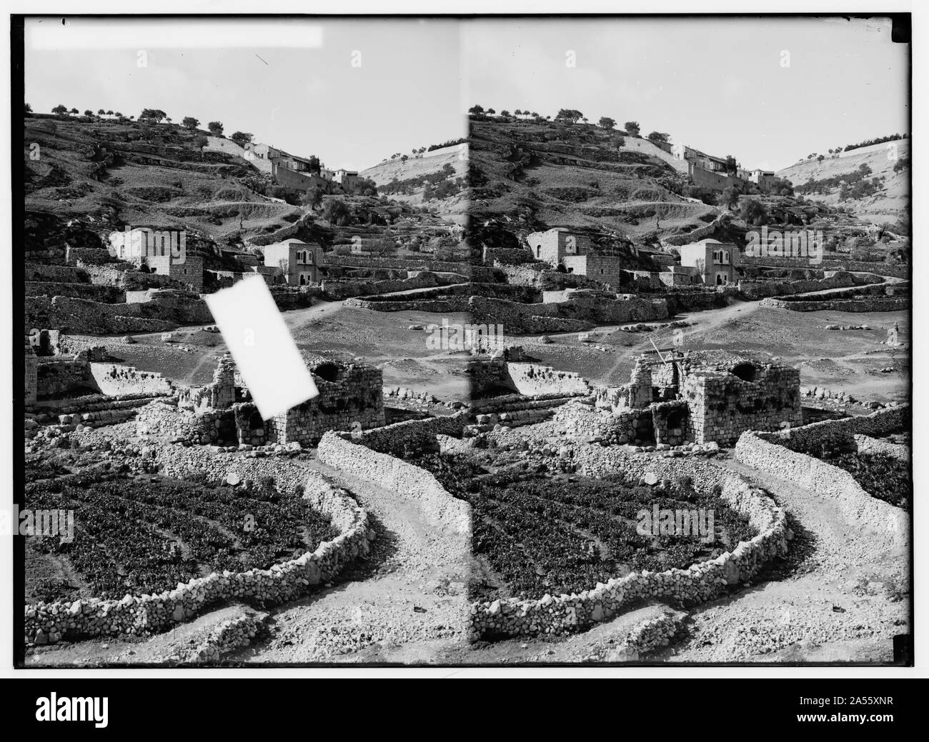 Valleys of Jehoshaphat and Hinnom. Joab's Well (En Rogel Stock Photo ...