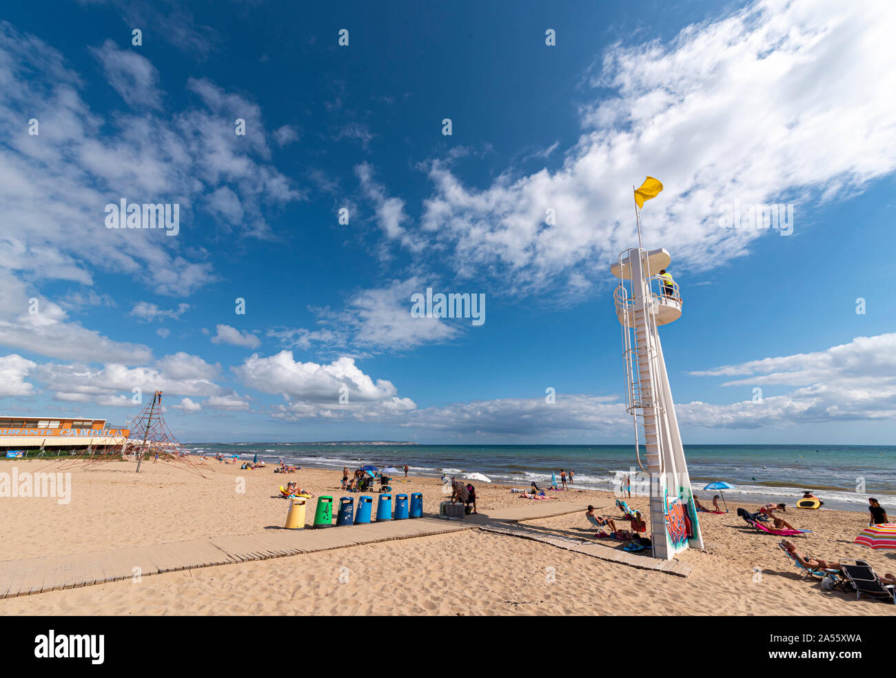 Zona de Playas La Marina coastal village administered by the city of ...