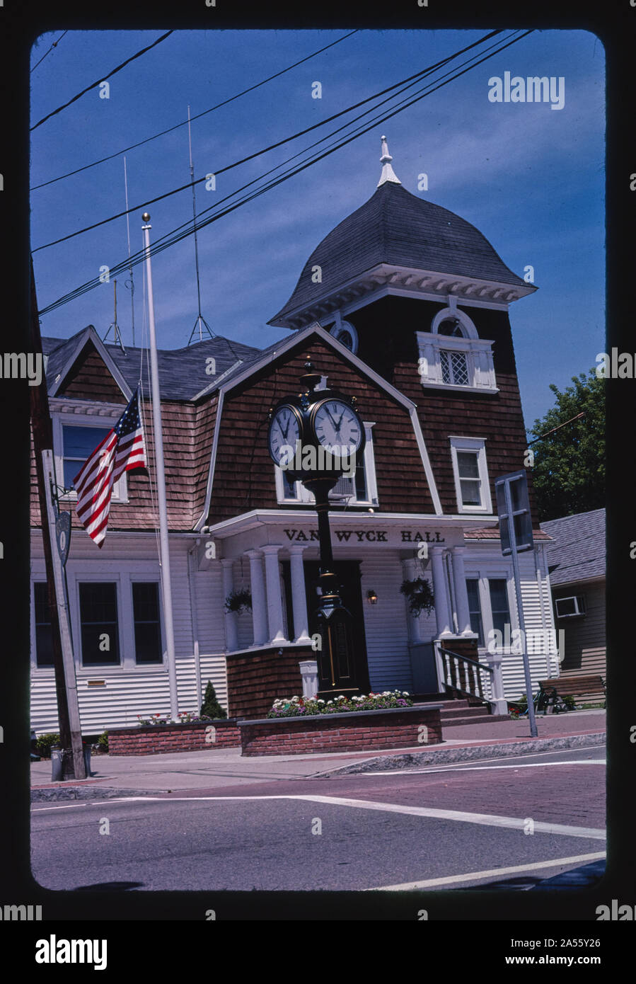 Van Wyck Hall (City Hall), Main Street, Fishkill, New York Stock Photo ...